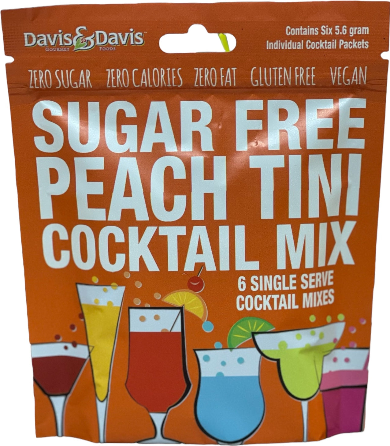 Peach Tini Sugar Free Bulk - 6 Pack – Shop Wacky by Davis & Davis ...