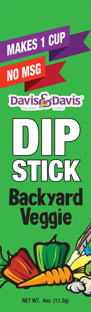 Backyard Veggie Dip Stick - Makes 1 cup – Shop Wacky by Davis & Davis ...