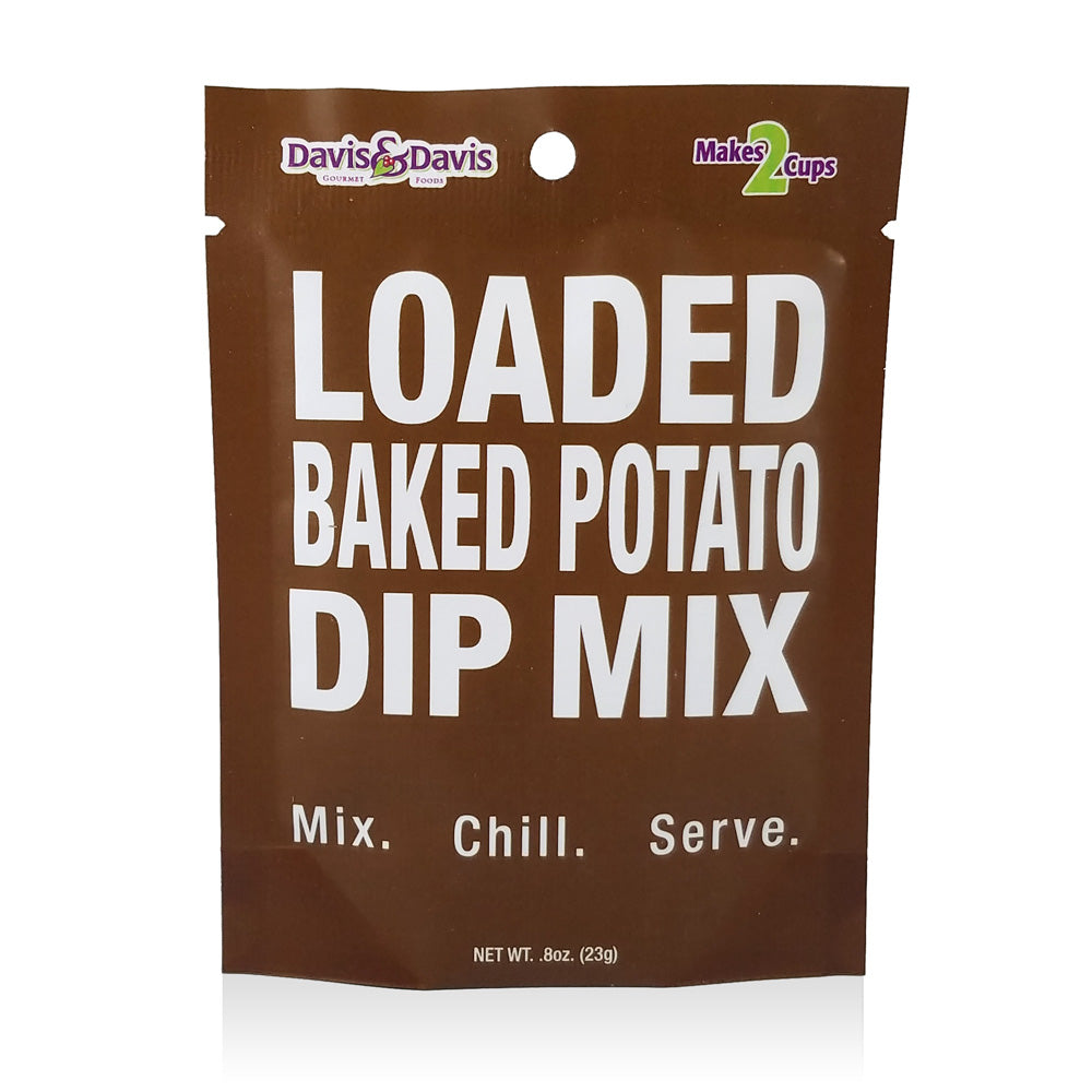 Loaded Baked Potato Dip Mix – Shop Wacky by Davis & Davis Gourmet Foods